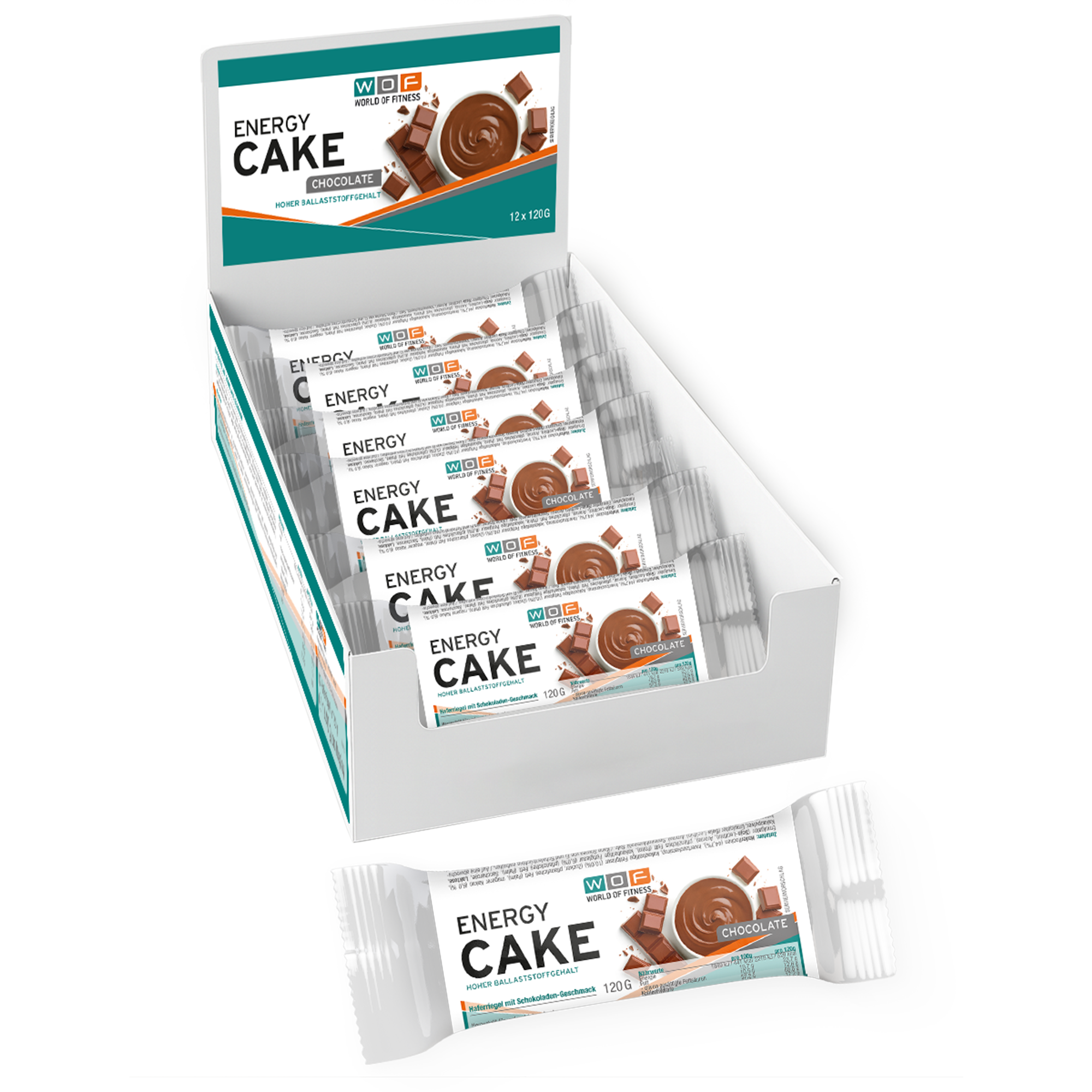 Energy Cake 12 x 120g / 14 x 65g – WOF Nutrition